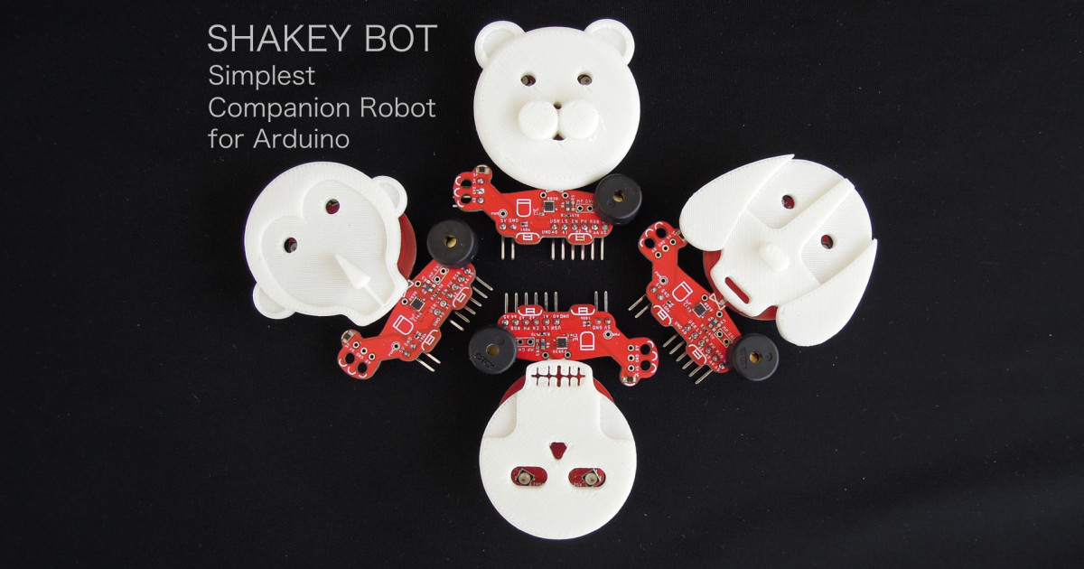 SHAKEY BOT: Worlds simplest companion Robot | Indiegogo