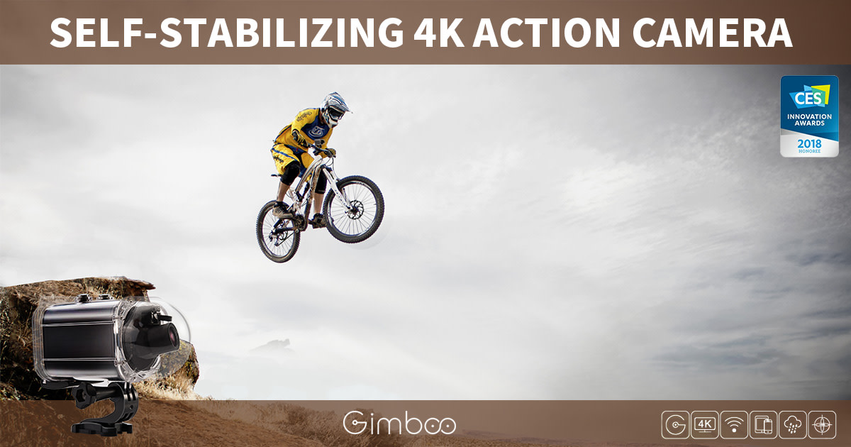 GimbalCam: Self-stabilizing 4K Action Camera | Indiegogo