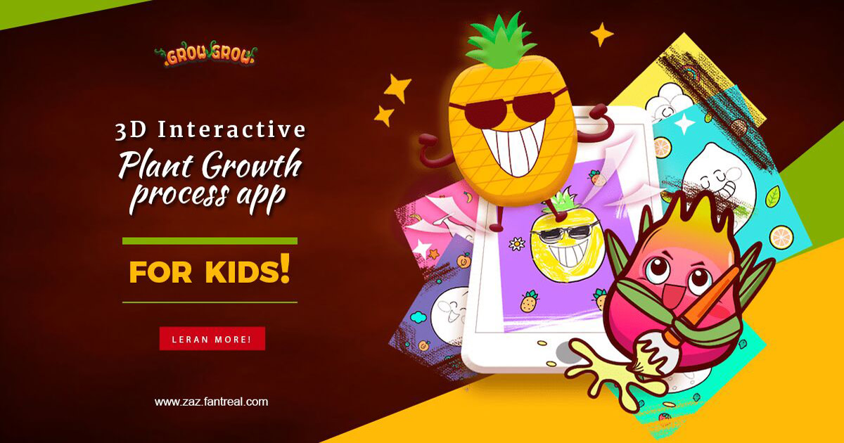 Grow Grow- Funny AR Plants Growth APP For Kids | Indiegogo