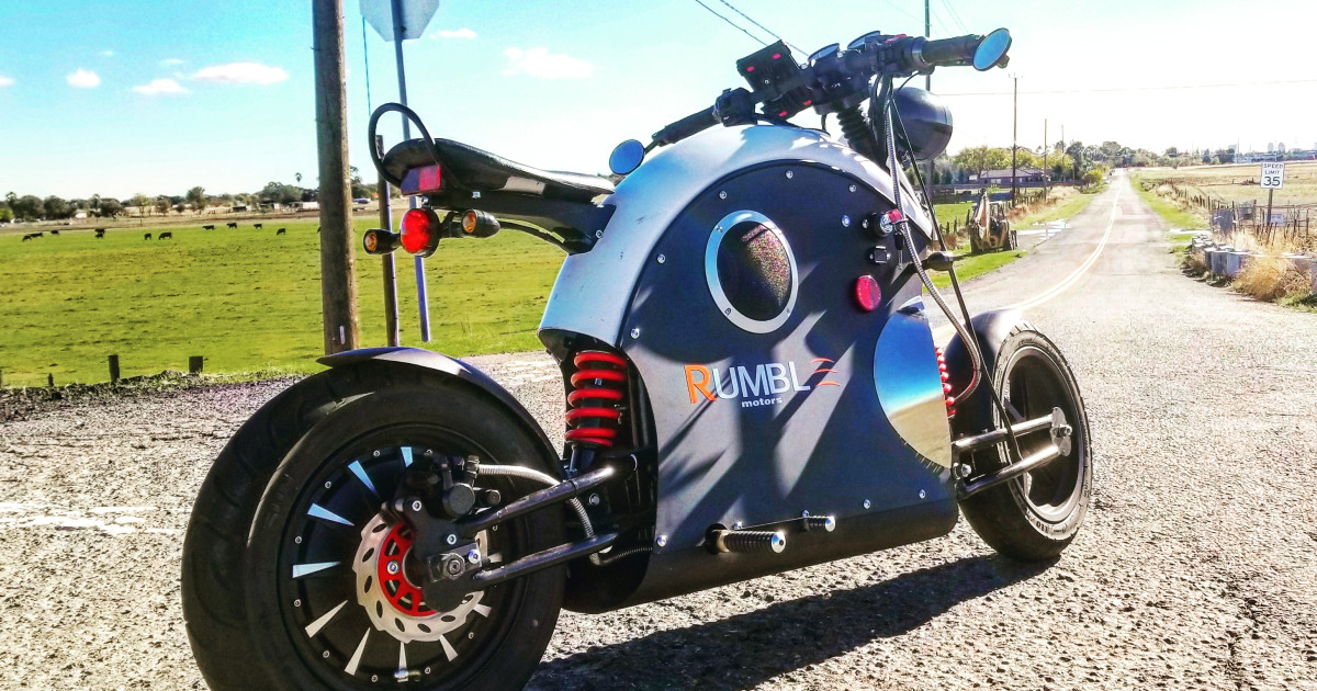 Rumble - the first electric bike with engine sound | Indiegogo