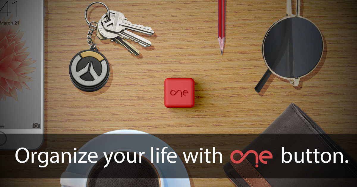 One - Organize your life with One button! | Indiegogo