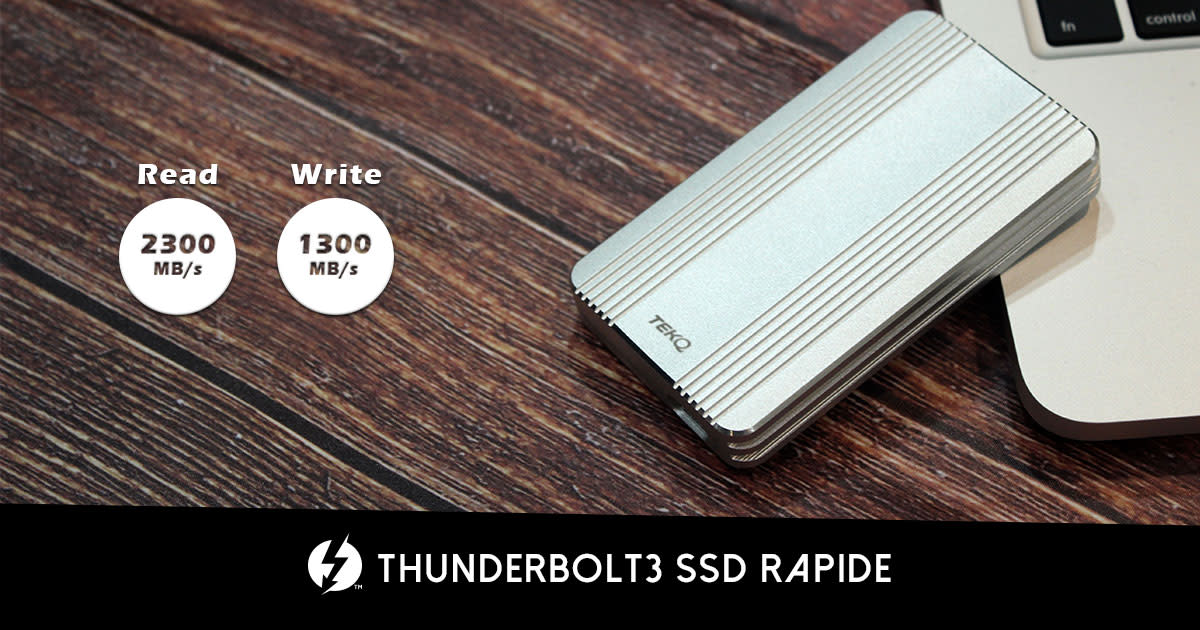 TEKQ Rapide: World’s Fastest Portable SSD | Indiegogo