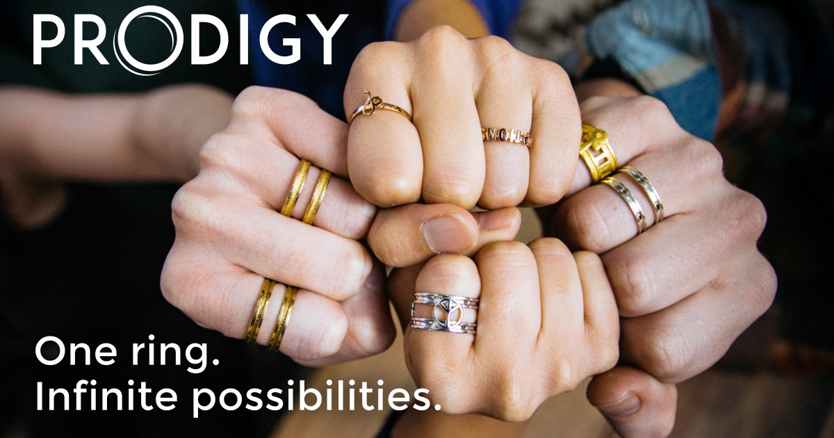 Prodigy Rings: Customizable 3D-Printed Accessories | Indiegogo