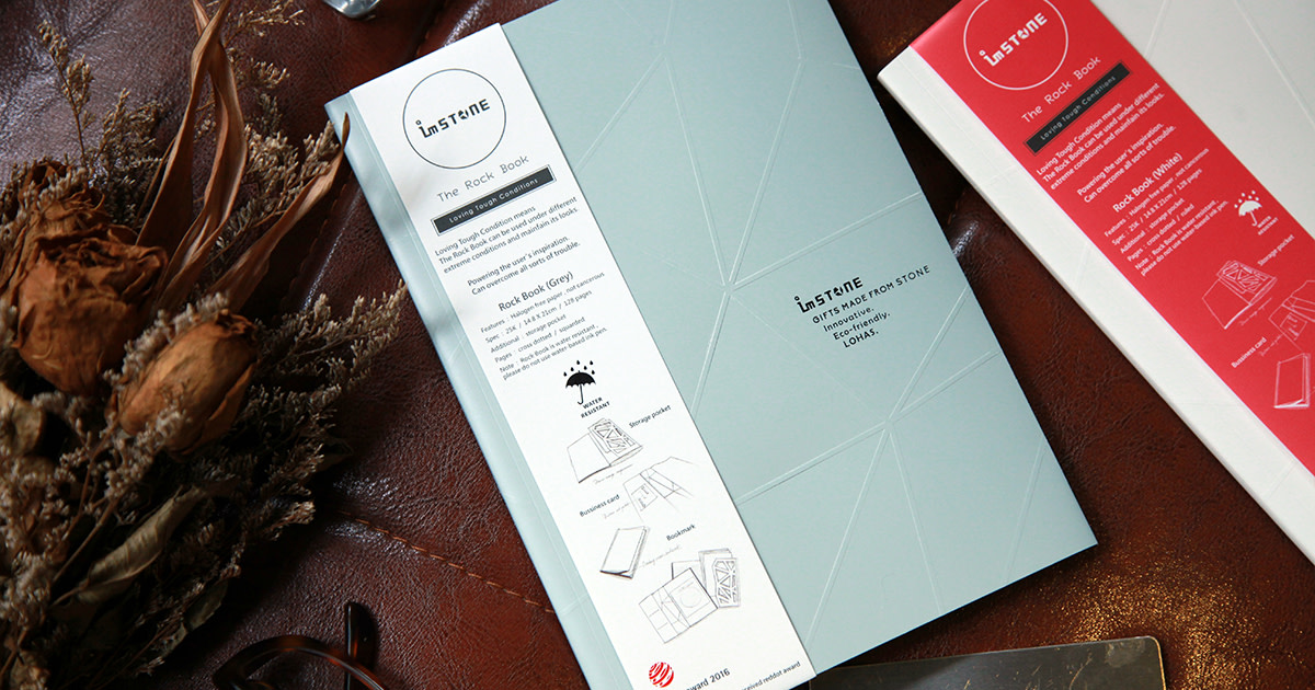 Rock Book--Revolutionary Notebook Made from Stone | Indiegogo