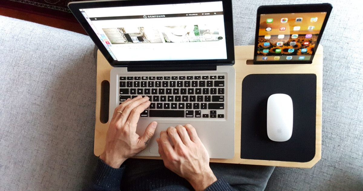 LapPad Portable Workstation | Indiegogo