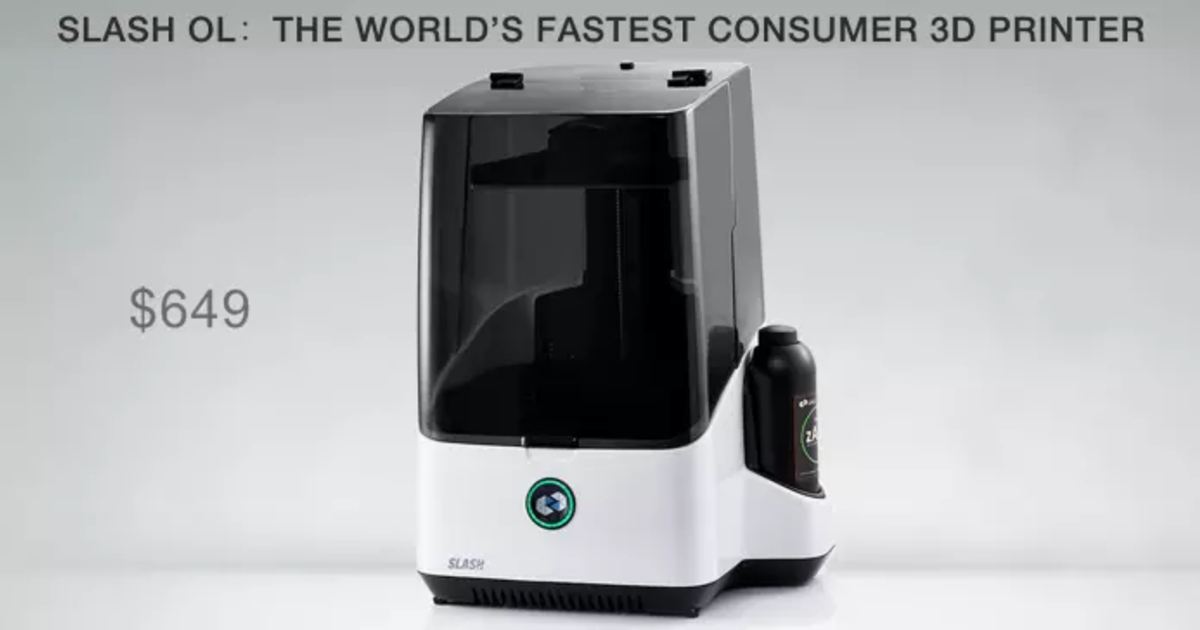 SLASH OL: The World's Fastest Desktop 3D Printer | Indiegogo