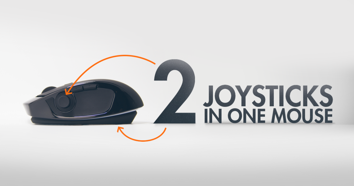 Lexip: Innovative Gaming Mouse with 2 joysticks | Indiegogo