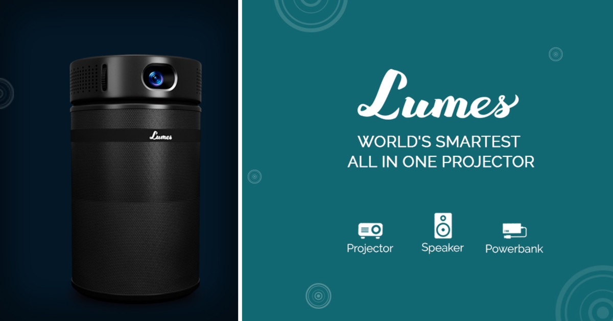 Lumes: World's Smartest All In One Projector | Indiegogo