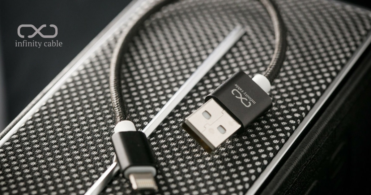 Infinity Cable 2-in-1 Both Side iPhone & Micro USB | Indiegogo