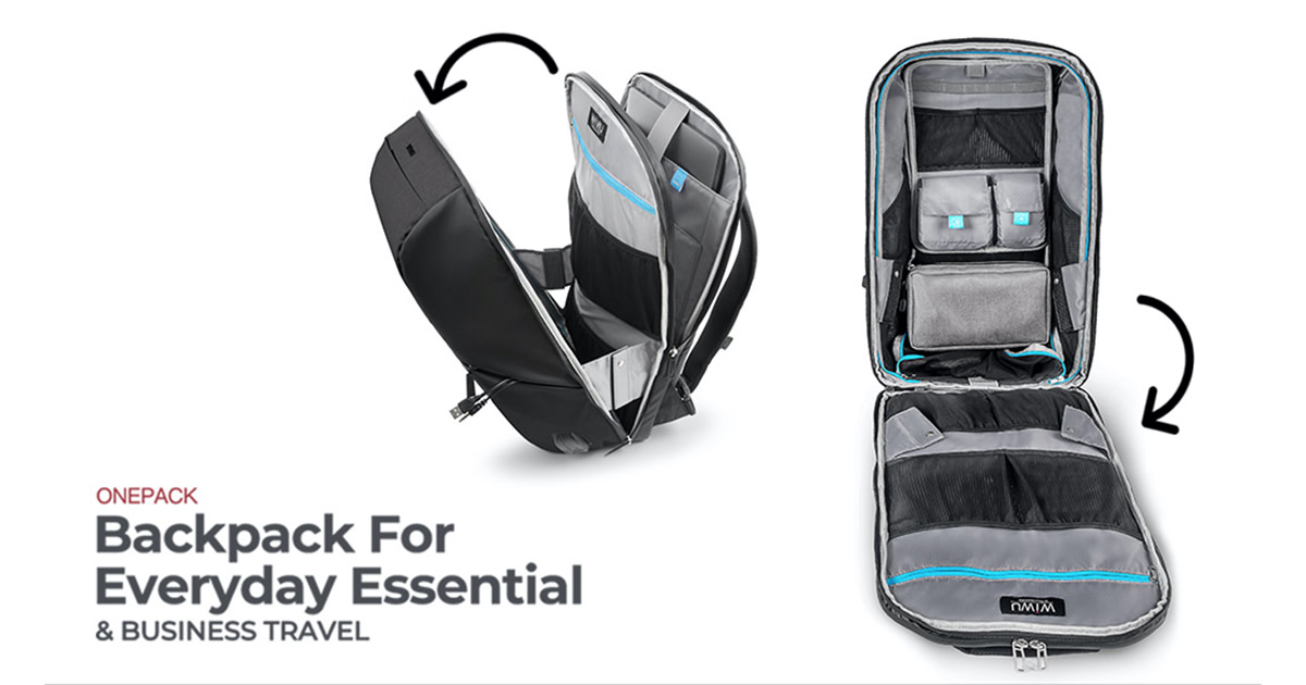 OnePack, Perfect Functional Backpack for Travel | Indiegogo