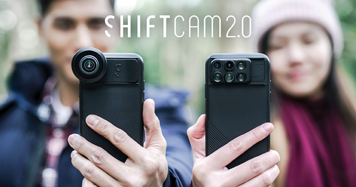 SHIFTCAM 2.0: 12 Quality Lens & 1 Sleek Phone Case | Indiegogo