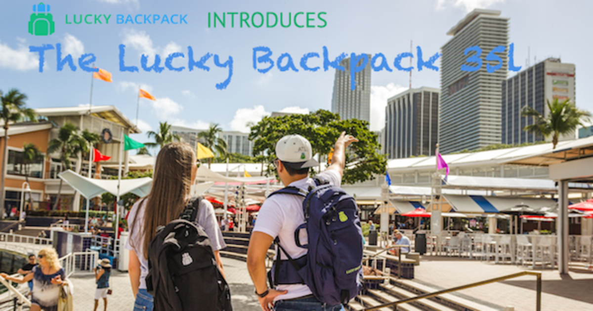 The Lucky Backpack: All Travel Pain Points Solved | Indiegogo