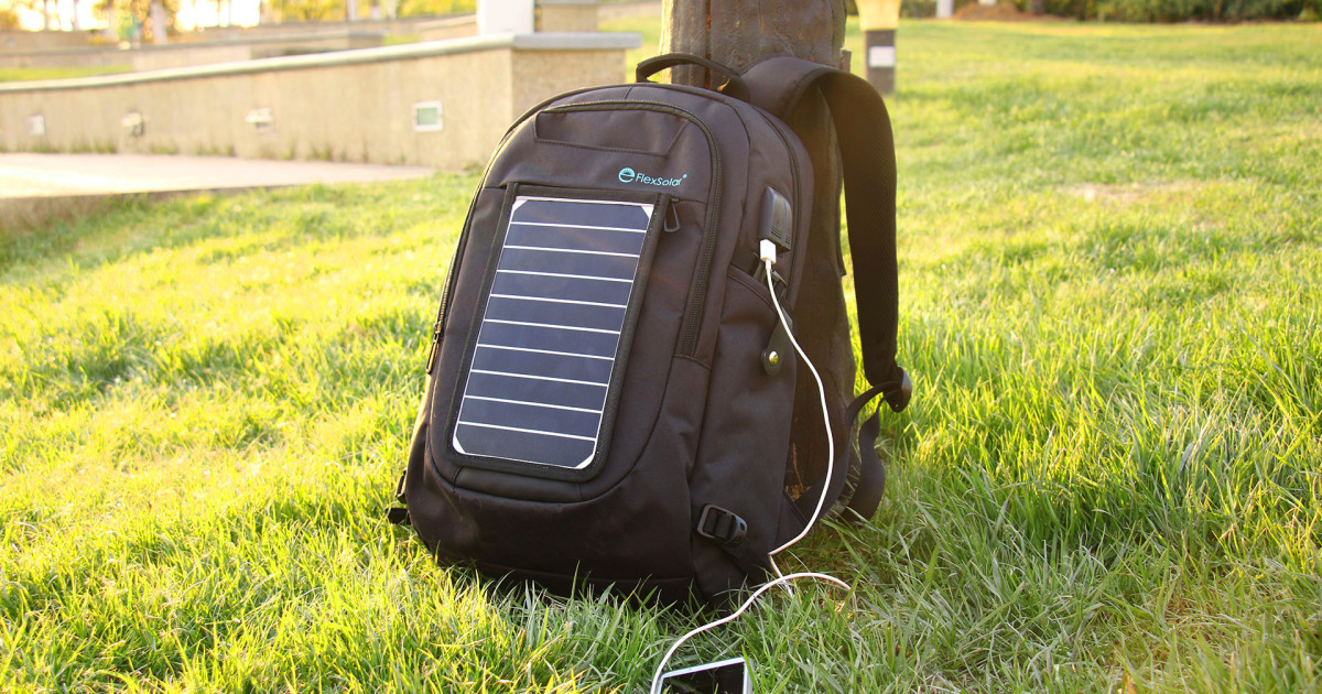 SunPack: A backpack with removable solar charger | Indiegogo