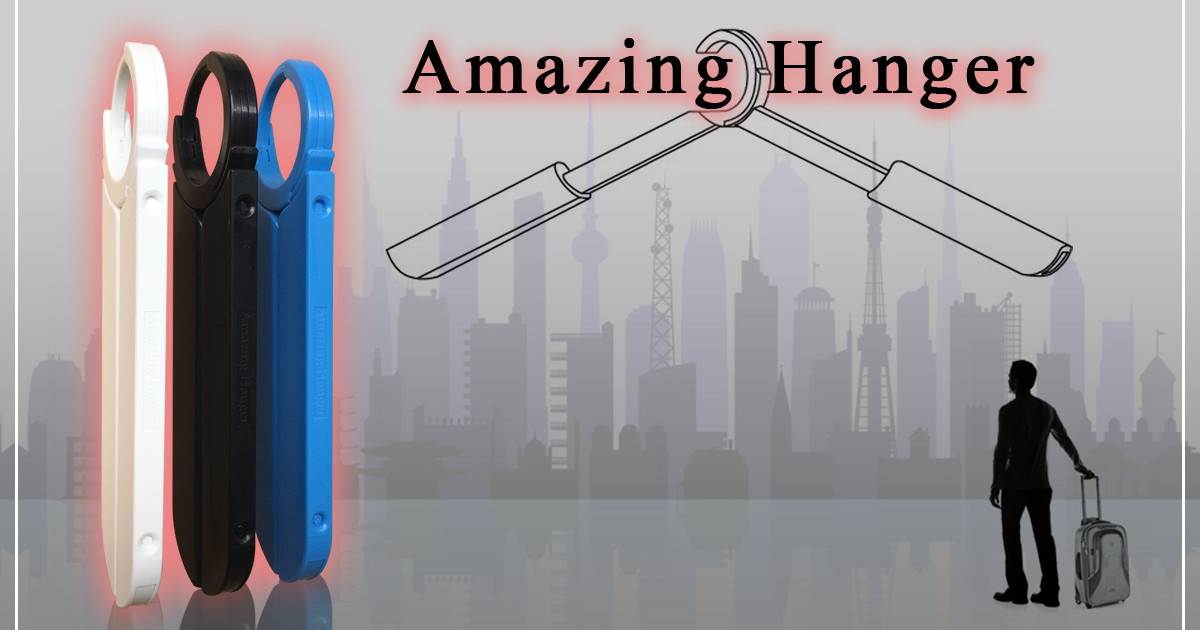 Amazing Hanger - foldable,strong,durable,elegant | Indiegogo
