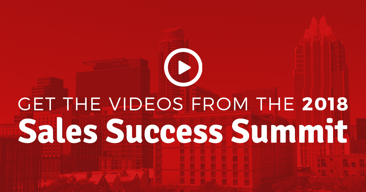 2018 Sales Success Summit Videos | Indiegogo