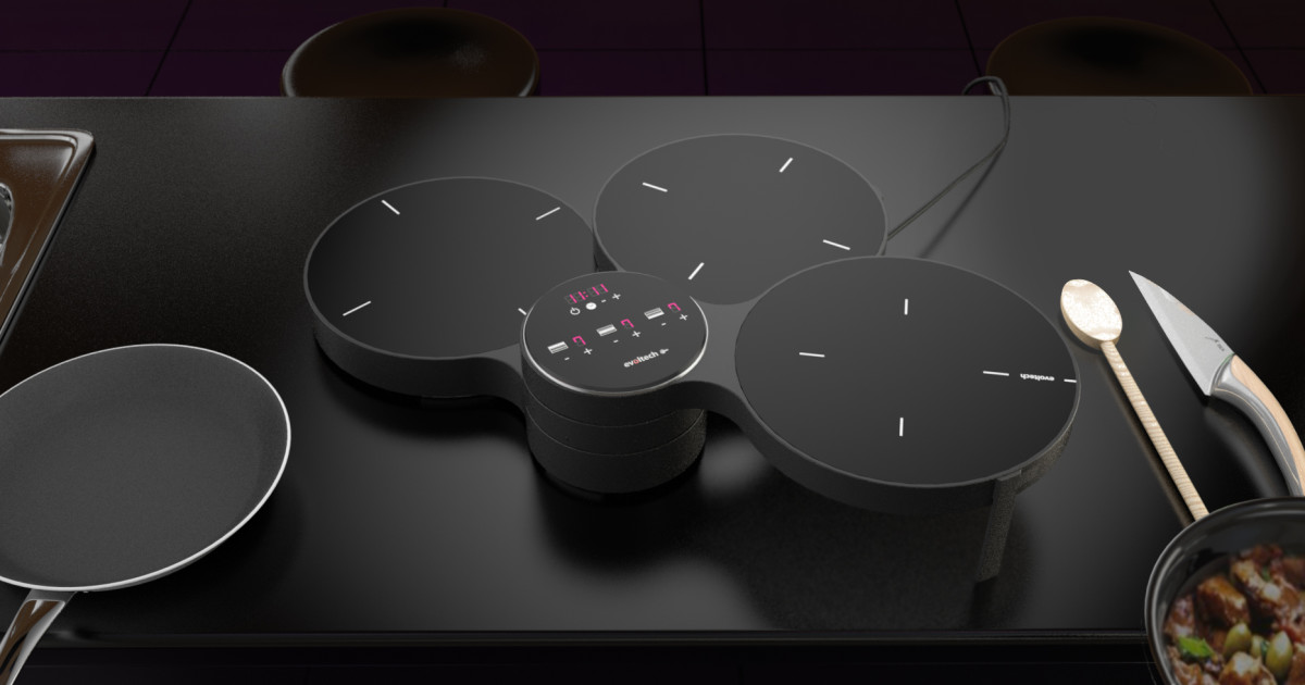STUDIO: 3 burner Induction cooktop portable | Indiegogo