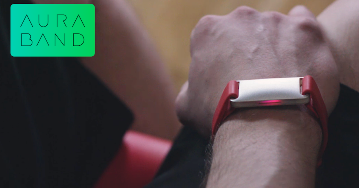 AURA Band - Tracks hydration and body composition | Indiegogo