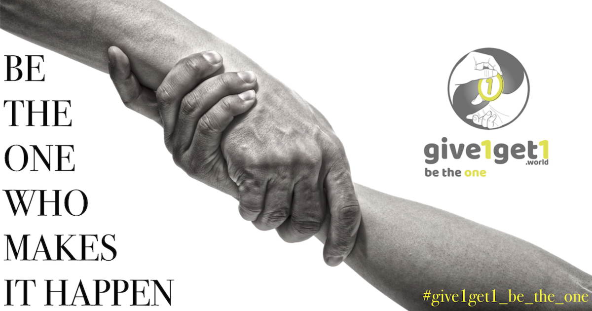 give1get1 - von Hand zu Hand helfen... | Indiegogo