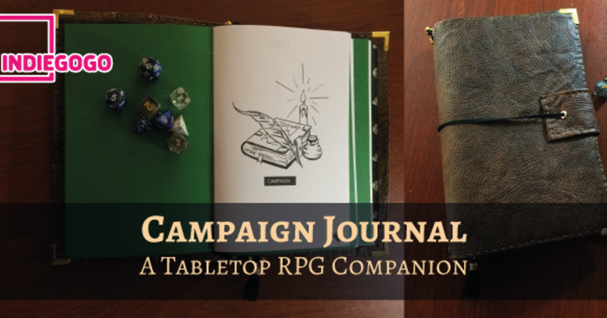 Campaign Journal, a Tabletop RPG companion | Indiegogo