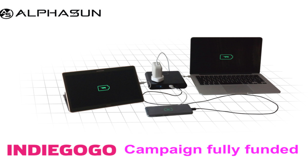 World's most advanced power bank with 25600mAh | Indiegogo