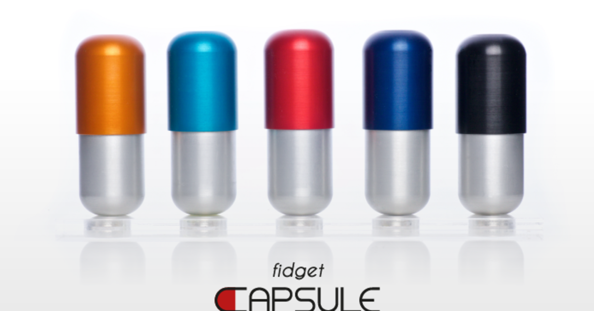 Fidget Capsule - Get Stronger While Fidgeting! | Indiegogo