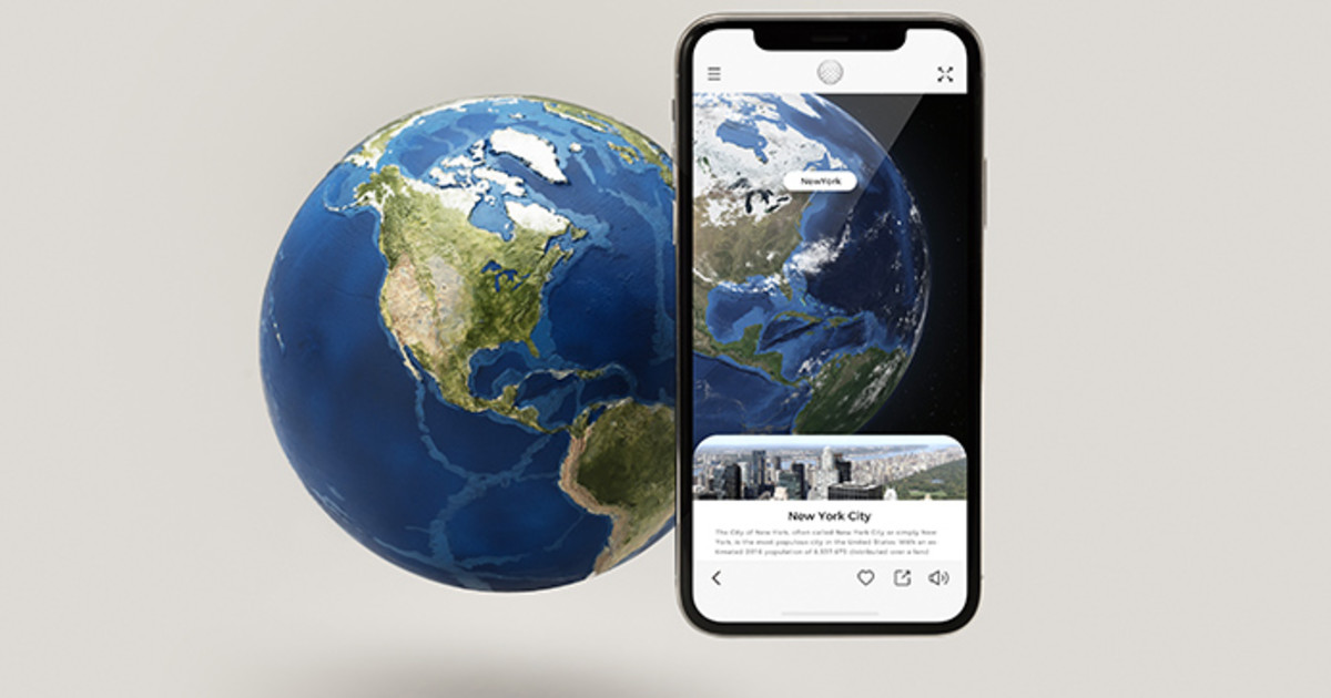 EARTH: AR and AI enabled model of planet earth | Indiegogo