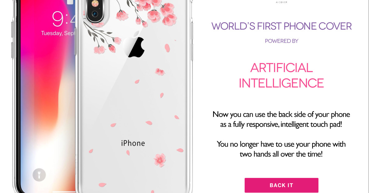 Phone Covers Equipped With Artificial Intelligence | Indiegogo
