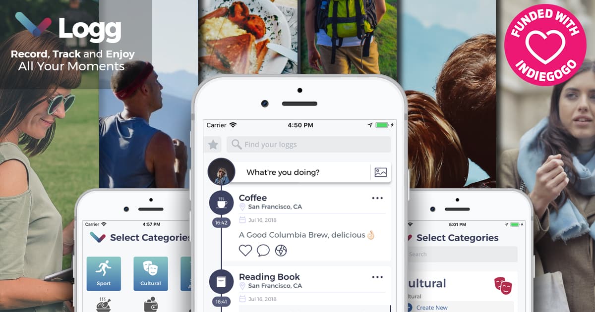 Logg: Ultimate Personal Lifelogging App | Indiegogo