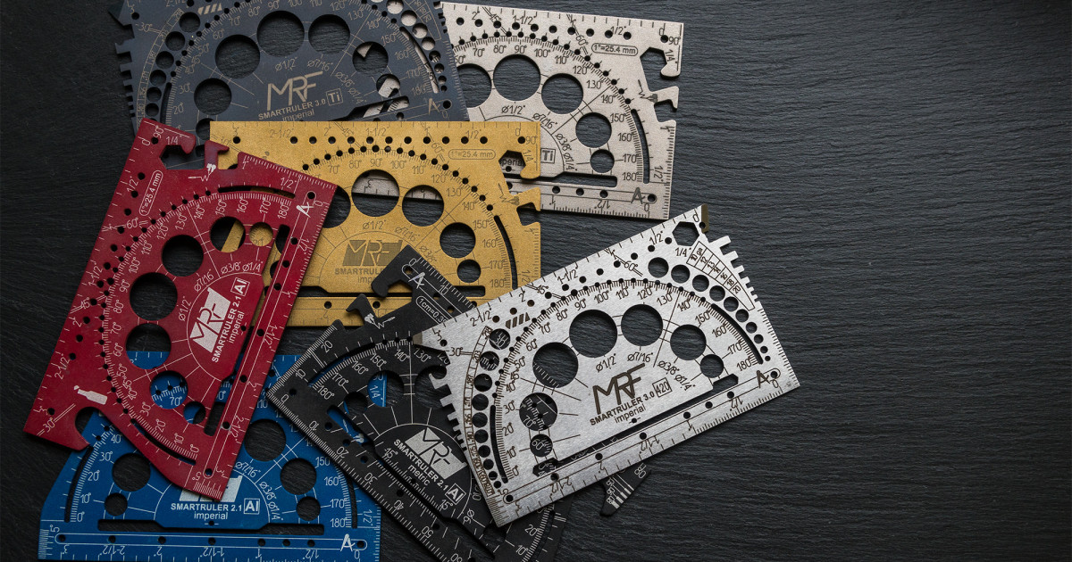 Smart Ruler -Titanium Design Credit Card Tool | Indiegogo