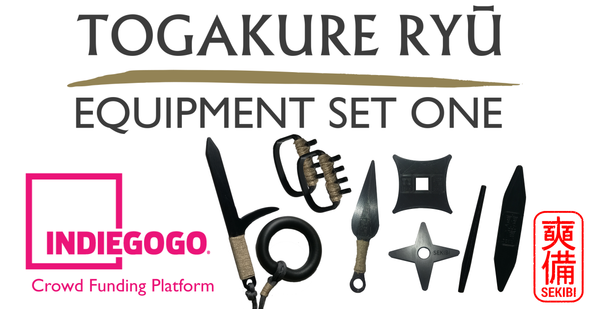 Togakure Ryū Ninjutsu : Equipment Set One | Indiegogo