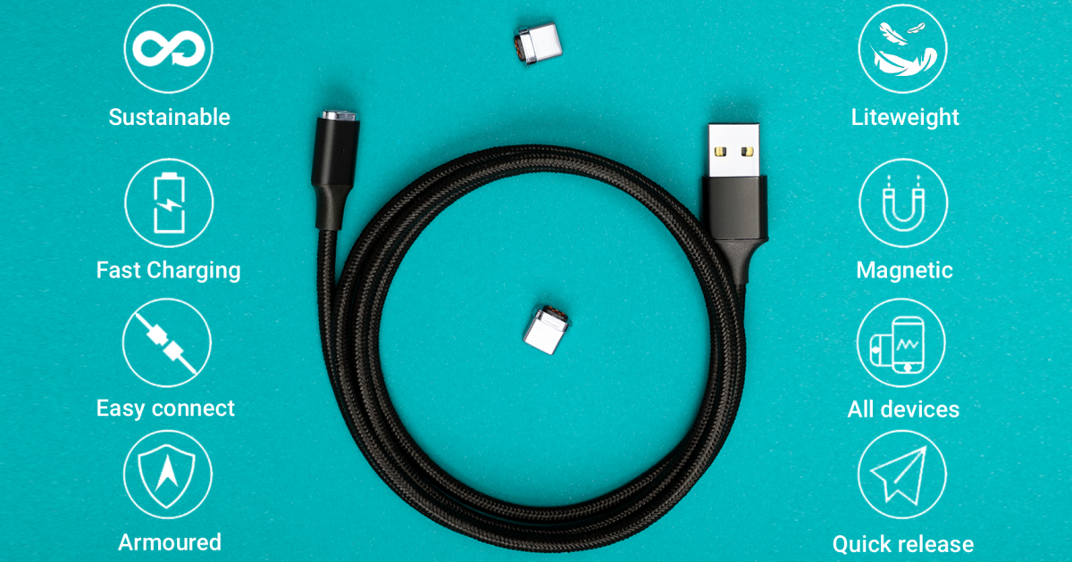 JET Cable- World's First Kevlabraid ARMOURED cable | Indiegogo