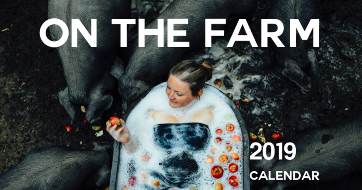 On The Farm Nude Squamish Farmer Calendar Indiegogo