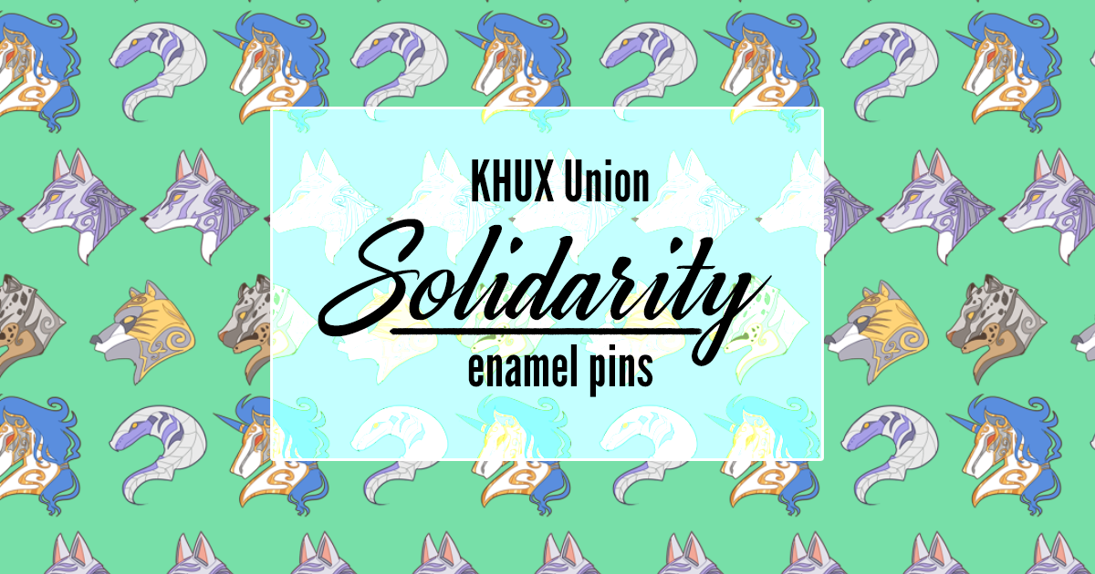 KHUX Union Solidarity Enamel Pins! | Indiegogo