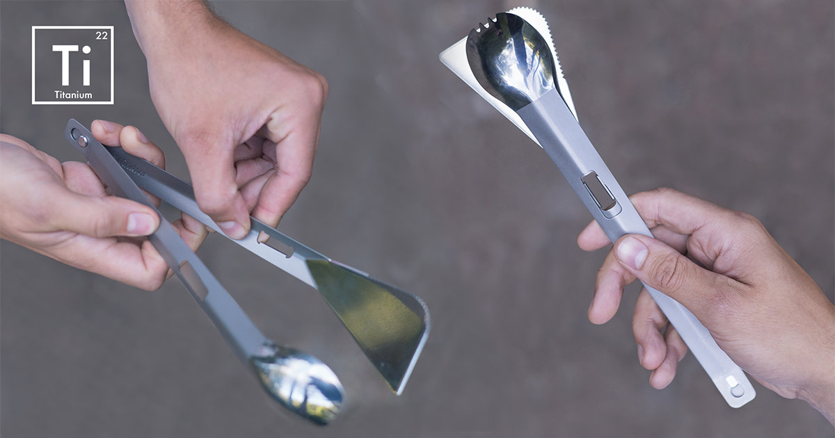 THE SPLITTER : Titanium Multi Utensil | Indiegogo
