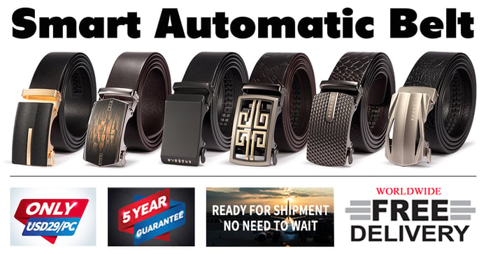 Smart Automatic Belt Perfect Size for You. | Indiegogo