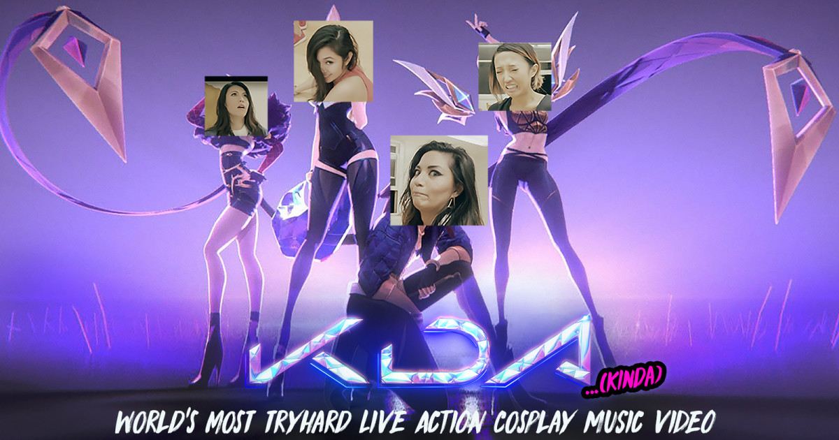 KDA, KINDA: World's Most Tryhard Cosplay Video | Indiegogo