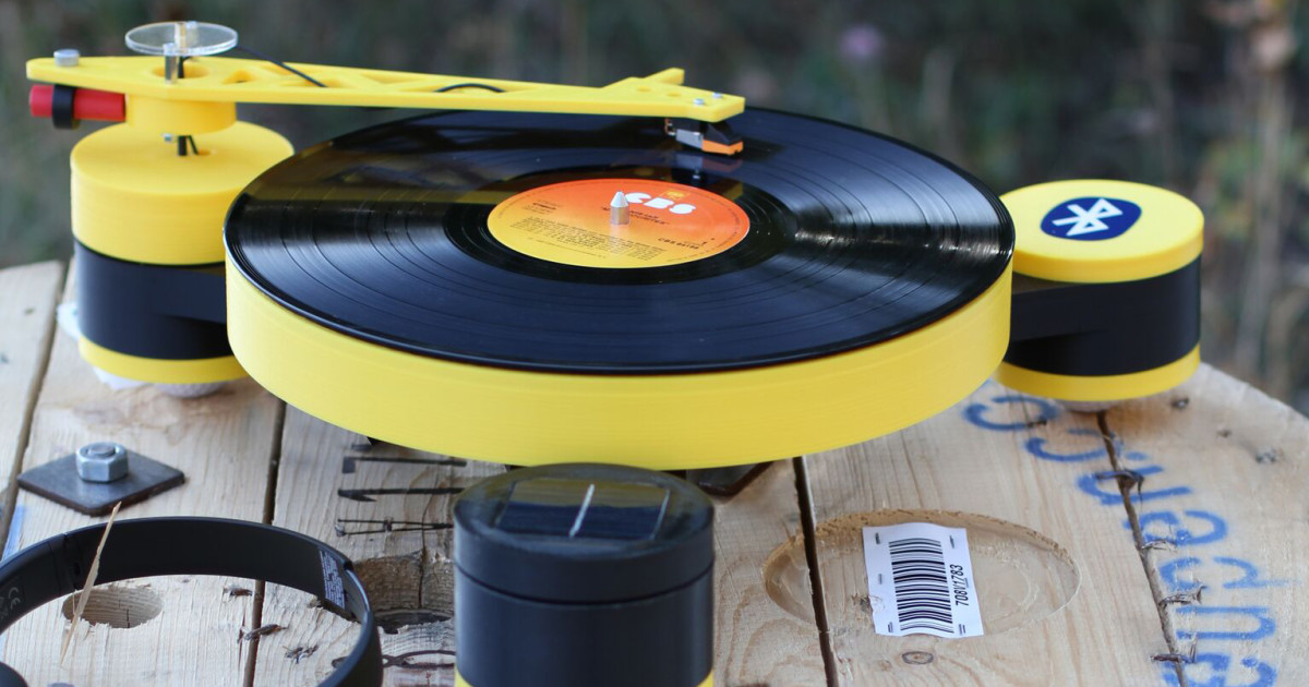 Lenco-MD: Modular, 3D Printed record player | Indiegogo