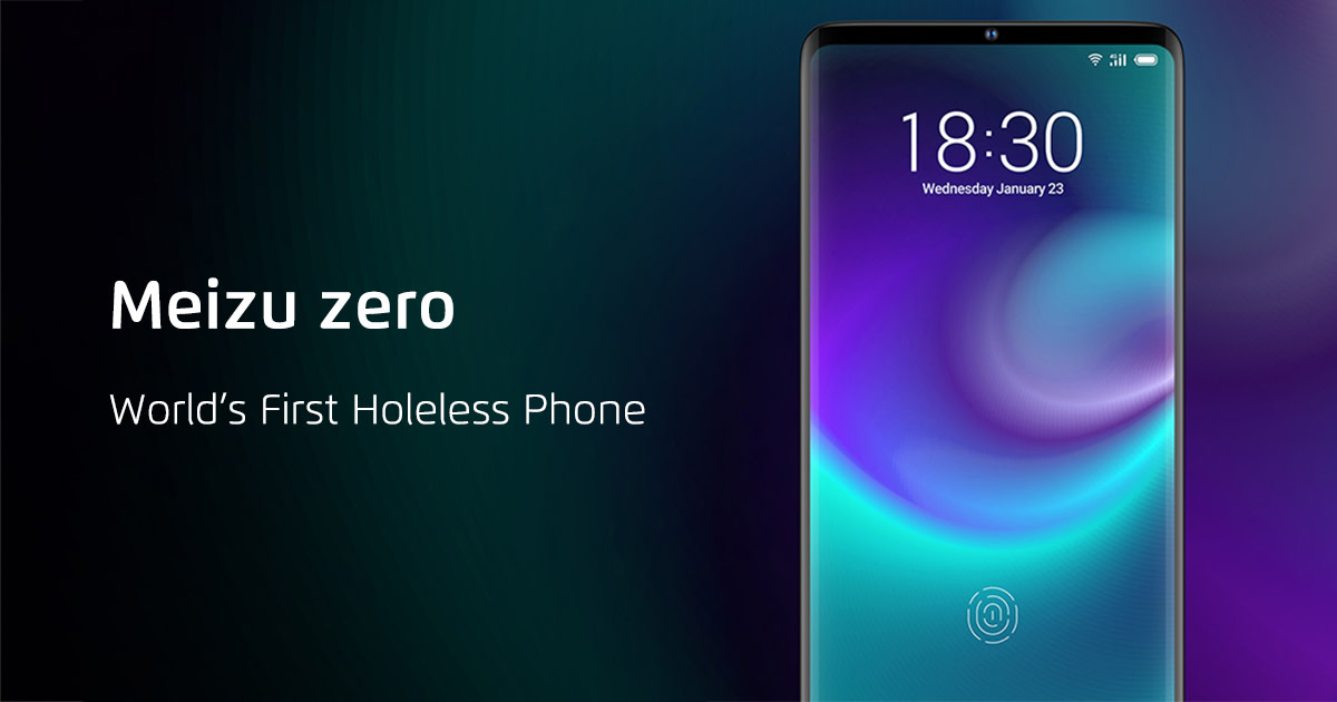 Meizu zero: World’s First Holeless Phone | Indiegogo