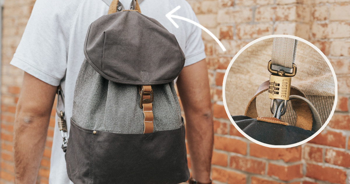 LOCTOTE Cinch Pack - World's Most Secure Backpack | Indiegogo