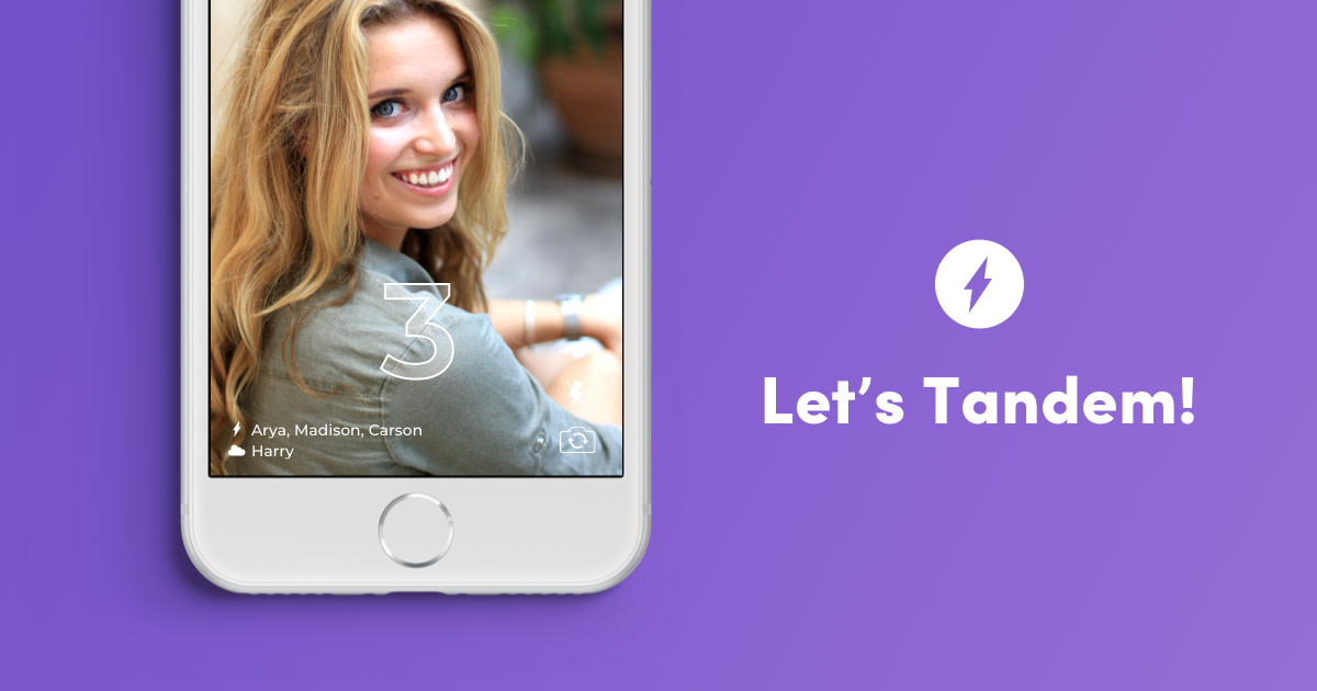 Tandem: world's first simultaneous photo platform | Indiegogo