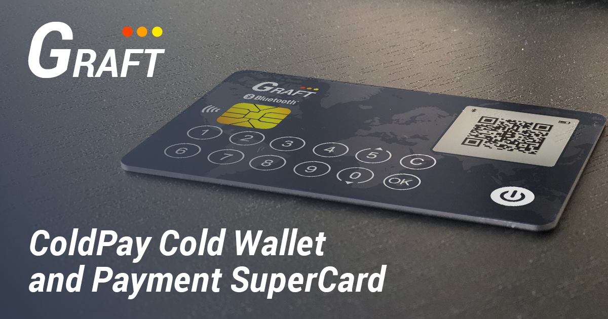 ColdPay Cold Wallet Supercard | Indiegogo