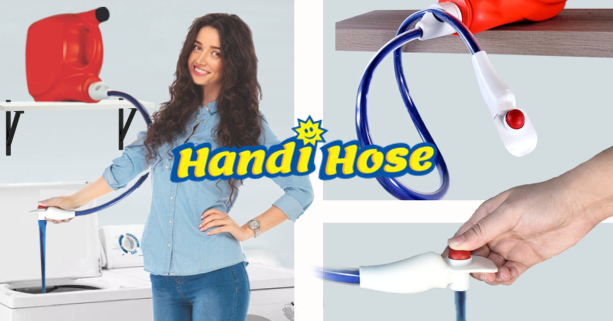 Handi Hose - Never use a messy laundry cup again! | Indiegogo