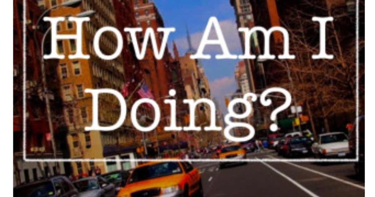 How Am I Doing? | Indiegogo