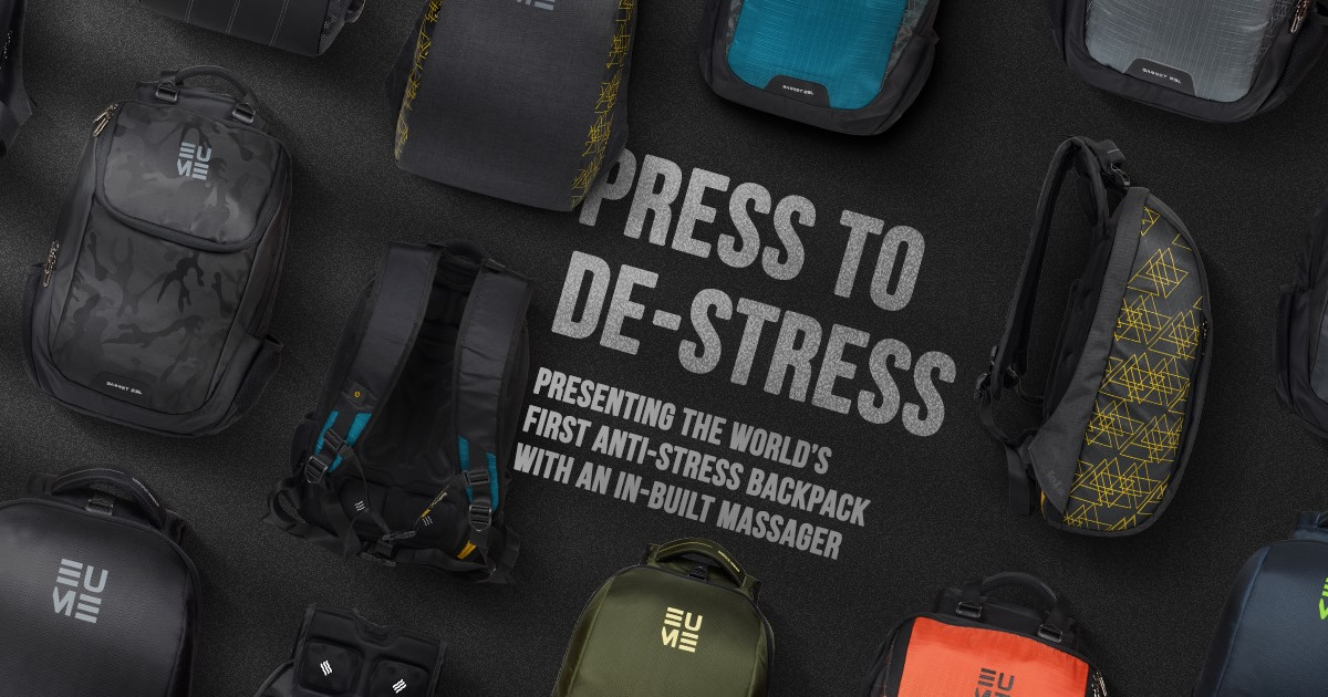 EUME-World'sFirst Backpack That Massages Your Back | Indiegogo