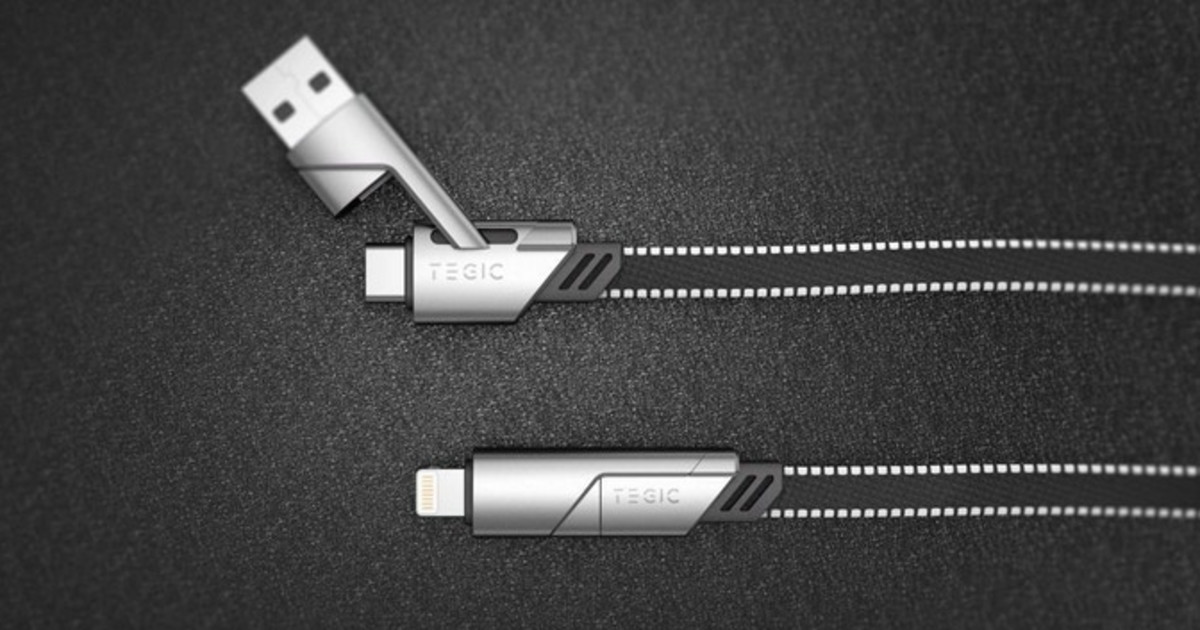 Onix Cable by TEGIC, 1 cable with 4 forms! | Indiegogo