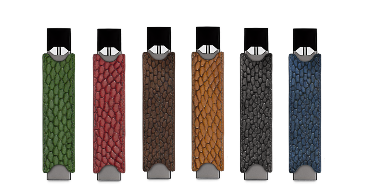 Custom Exotic Leather Juul Skins | Indiegogo