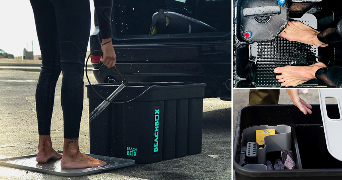 The World's First Portable Shower & Storage Box | Indiegogo