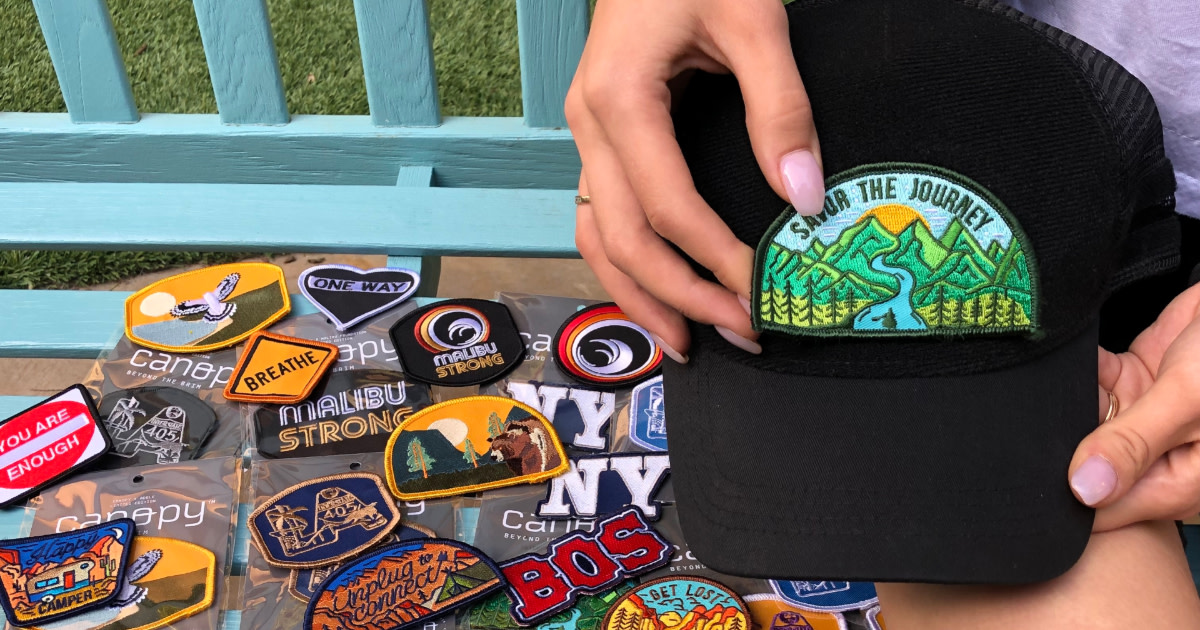 Interchangeable Hat Logo Pull Patch Premium Hats With