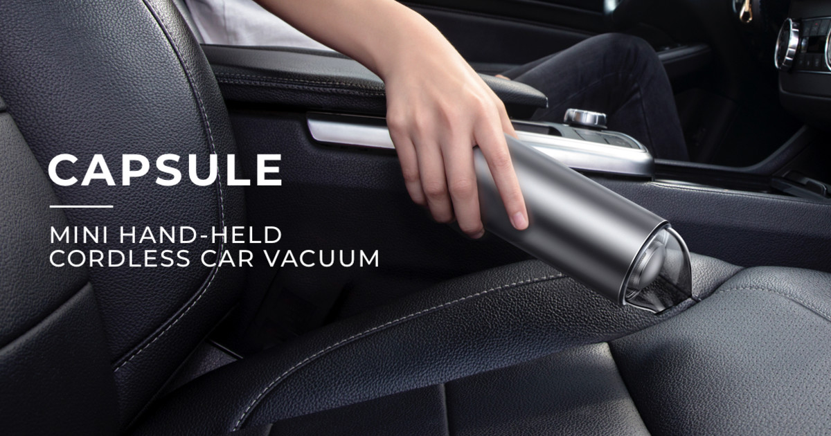 Capsule: Handheld, portable cordless vacuum | Indiegogo