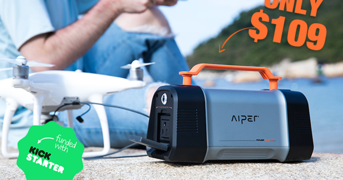 AIPER FLASH 150W: The Most Reliable Power Station | Indiegogo